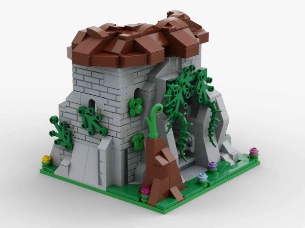 LEGO MOC-141135 the fairy in the forest by PezzidiLego | Rebrickable ...