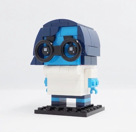 LEGO MOC Sadness (Inside Out) by delight_moc | Rebrickable - Build with ...
