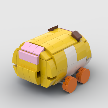 LEGO MOC Pui Pui Molcar by brick_squirrel | Rebrickable - Build with LEGO