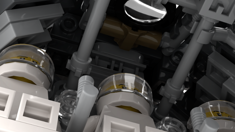 LEGO MOC v3.0 NASA Apollo Command Module MOC- Minifigure scale- Mod of ...