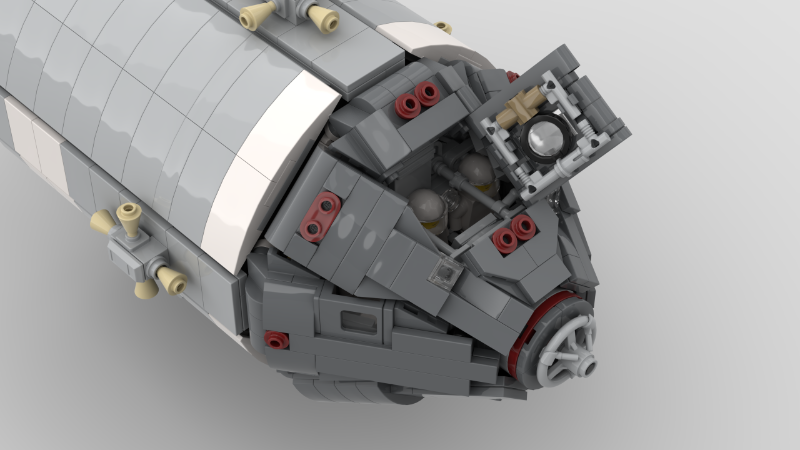 LEGO MOC v3.0 NASA Apollo Command Module MOC- Minifigure scale- Mod of ...