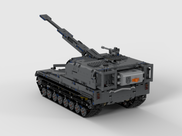LEGO MOC RC Tank (Self-Propelled Howitzer) by mechahn | Rebrickable ...
