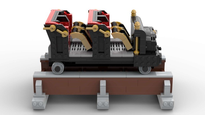 LEGO MOC ROLLERCOASTER - WILDFIRE - KOLMARDEN by Coasters.bricks ...