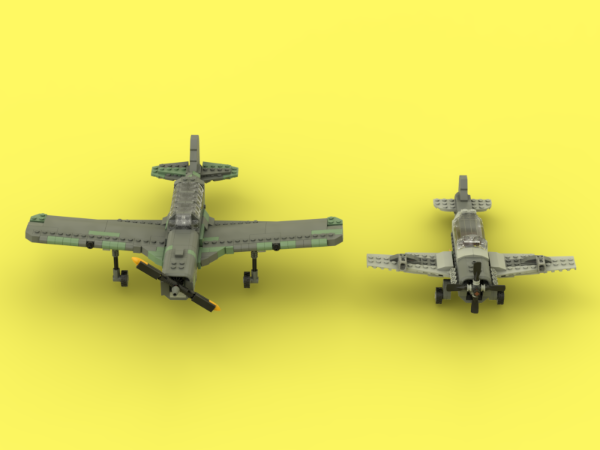 LEGO MOC-144539 77012 Fighter Plane Chase - Pilatus P-2 Upgrade by MOC ...