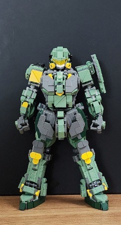 LEGO MOC lego mech_version green type 2 by HyeongMin park | Rebrickable ...