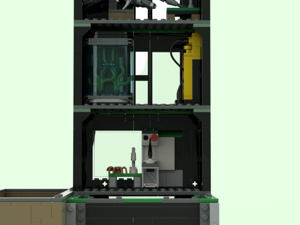 LEGO MOC-234991 Modular Oscorp by Kuragari1 | Rebrickable - Build with LEGO