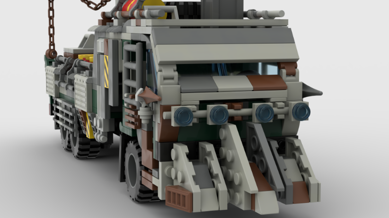 LEGO MOC Apocalyptic apocalypse-style transporter by 蓝呱呱呱呱 ...