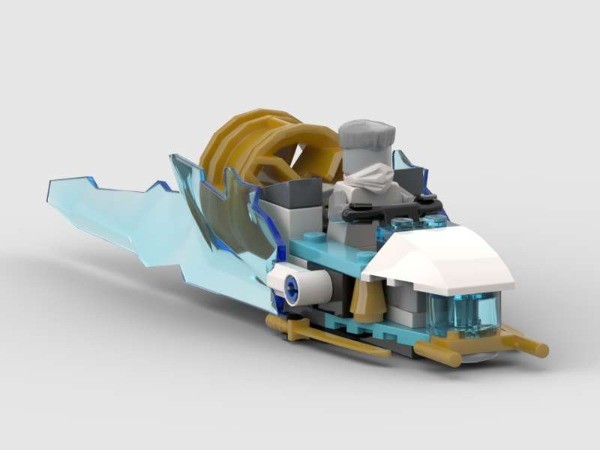 LEGO MOC-203627 71816 Ninja Fire Snow Bike by dLegooo | Rebrickable ...