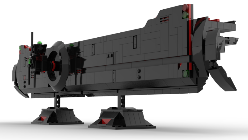 LEGO MOC Classic TRON - Sark's Carrier by DiscordDragon | Rebrickable ...