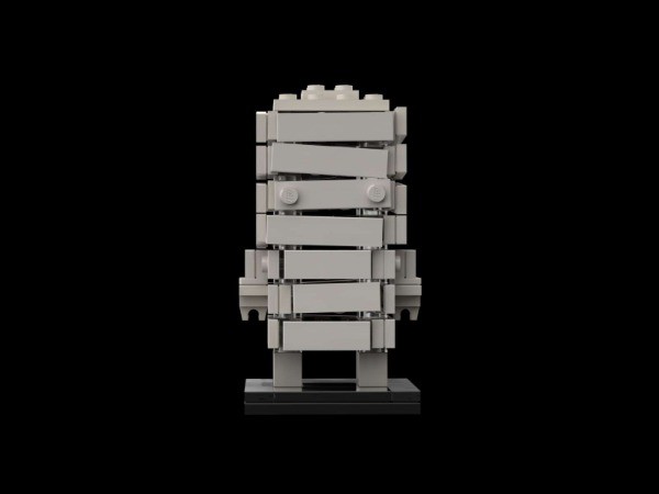 LEGO MOC BrickheadZ Mummy by skmoc | Rebrickable - Build with LEGO