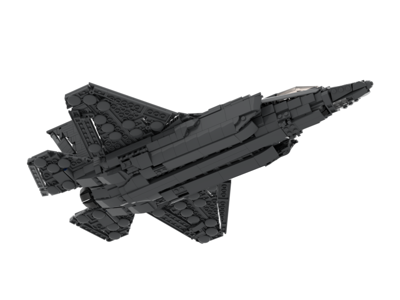 LEGO MOC-245882 1:35 scale Lockheed Martin F-35 A Lightning II by ...