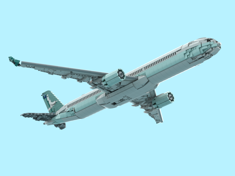 LEGO MOC Cathay PACIFIC Airbus A350-1000 by ryangc_productions ...