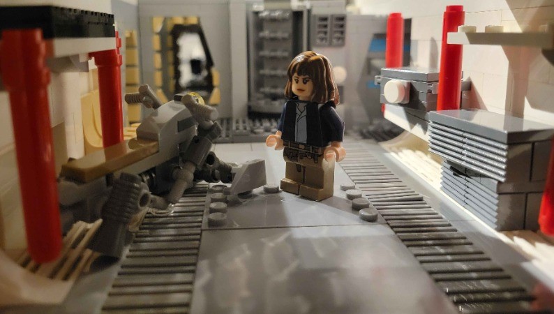 LEGO MOC Kay Vess's Speeder bike (SW Outlaws) by papaglop | Rebrickable ...