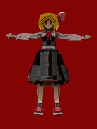 LEGO MOC Rumia from Touhou by Vahmi | Rebrickable - Build with LEGO