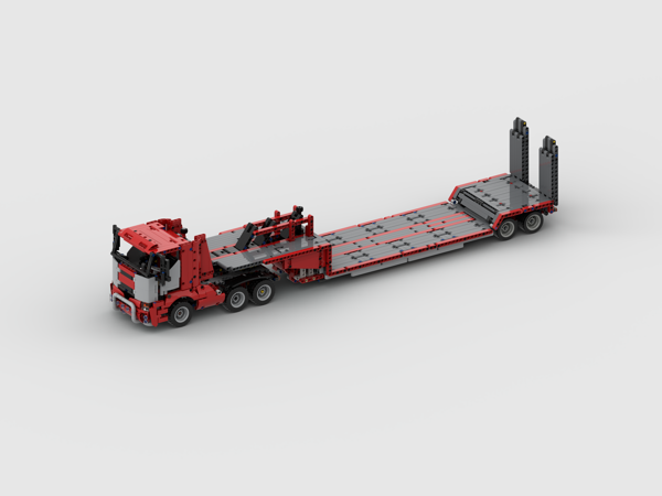 LEGO MOC Low Loader (42098 C-Model) by jannikgo | Rebrickable - Build ...