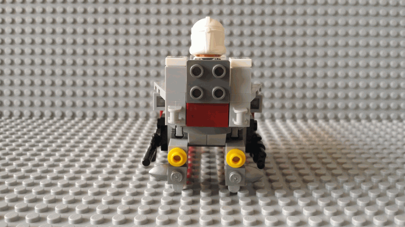 LEGO MOC-152355 ST-SC SW-345.3 "Snow Terrain Sleigh Cannon" by A.Fool ...