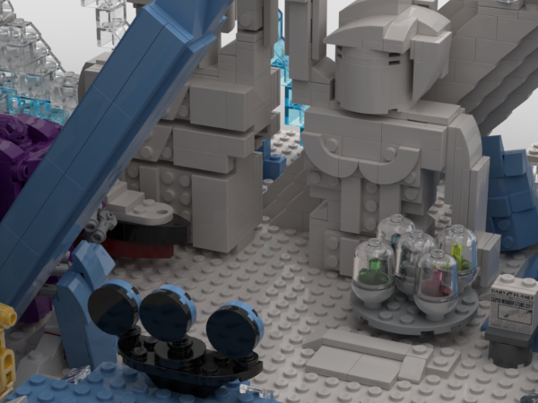 LEGO MOC Fortress of Solitude by Dynaguy | Rebrickable - Build with LEGO
