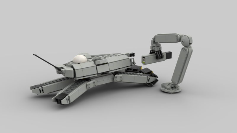 LEGO MOC Heavy Duty Robotic Arm by Futurism_Lego | Rebrickable - Build ...