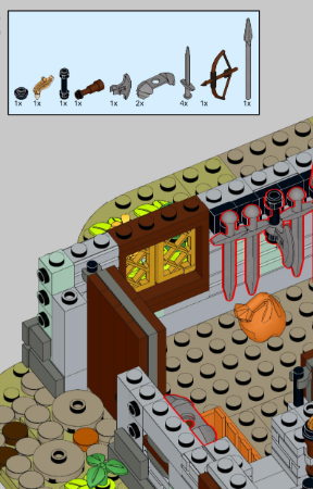 LEGO MOC Medieval Armory by Gr33tje13 | Rebrickable - Build with LEGO