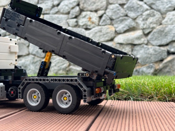 LEGO MOC 42175 B-MODEL IVECO T-way Tipper with ASPHALT PAVER by ...