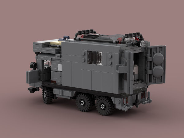 LEGO MOC Pinzgauer 718 6x6 (1:35th Scale) |Ambulance Model by Zaturon ...