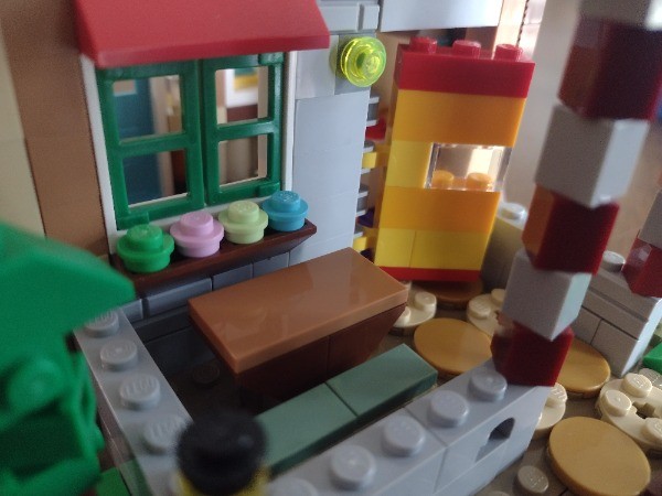 LEGO MOC Homestead, Windmill, Red Jalopy — 10717 + a baseplate by ...