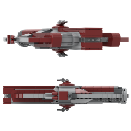 LEGO MOC-44518 The Ebon Hawk by brickfolk | Rebrickable - Build with LEGO