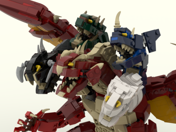 LEGO MOC Tiamat's Dice Tower - Tiamat by BowtiedTrombone | Rebrickable ...