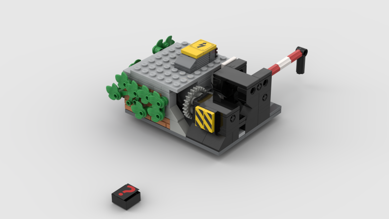 LEGO MOC Train Track Crossing by davidgitz | Rebrickable - Build with LEGO