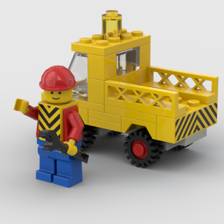 LEGO MOC Maintenance Truck (1979) by pappy76 | Rebrickable - Build with ...