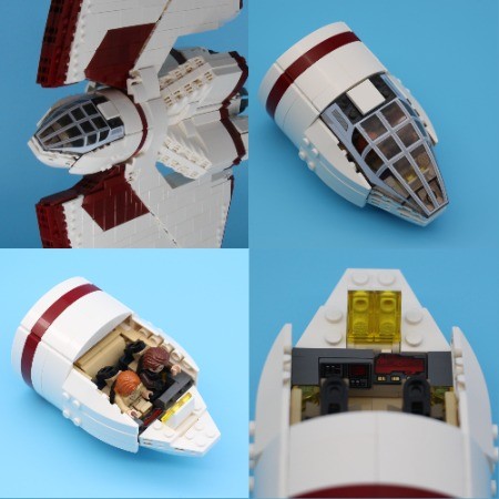 LEGO MOC T-6 Shuttle by TheBrickCollective | Rebrickable - Build with LEGO