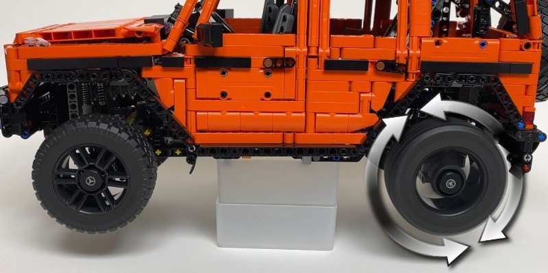 LEGO MOC 42177 Mercedes-Benz G500 PROFESSIONAL Line RC MOD for BuWizz ...