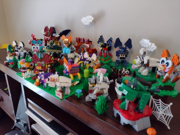 LEGO MOC Purple Pig by eric_nunya | Rebrickable - Build with LEGO