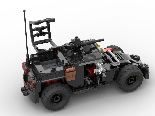 LEGO MOC Desert DPV by TheBrickTechnician | Rebrickable - Build with LEGO
