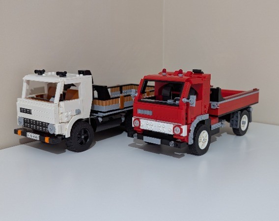 LEGO MOC 10321 Kamaz 4310 by Kirvet | Rebrickable - Build with LEGO