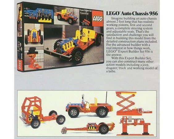 LEGO Set 853-1 Auto Chassis (1977 Technic > Expert Builder ...