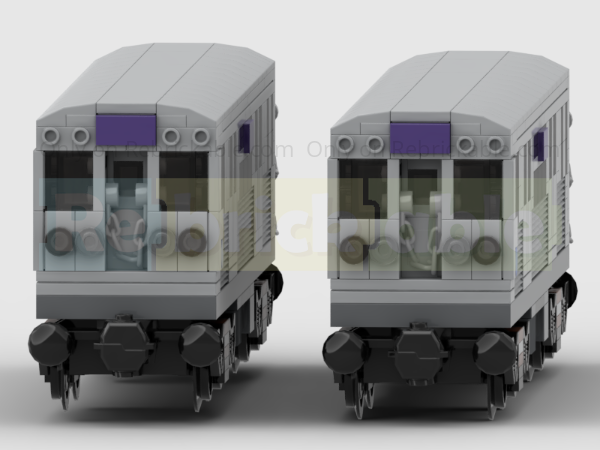 LEGO MOC CTA 5000 Series 2-Carriage Chicago L Train - Dummy Version by ...