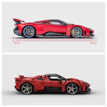 LEGO MOC Ferrari-F80 by SKC_LEGO | Rebrickable - Build with LEGO