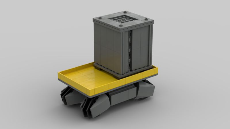 LEGO MOC Small Compact Cargo Transport by Futurism_Lego | Rebrickable ...