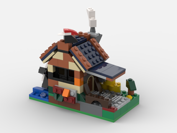 LEGO MOC 10696 Watermill by BrickBash | Rebrickable - Build with LEGO