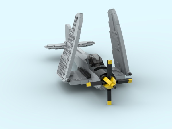 LEGO MOC P-63A-10 USAAF camo by Trexrocks | Rebrickable - Build with LEGO