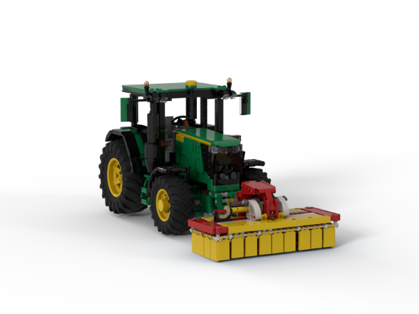 LEGO MOC Front mower by Odin_bricks | Rebrickable - Build with LEGO