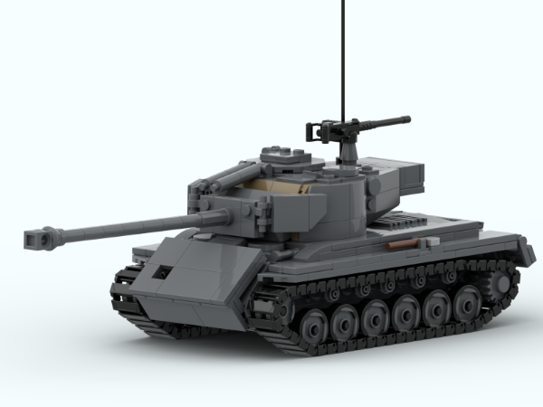 LEGO MOC M26 Pershing by Isubuilds | Rebrickable - Build with LEGO