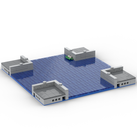 LEGO MOC MILS Canal (32x32) junction / intersection by Hannas.Beverly ...