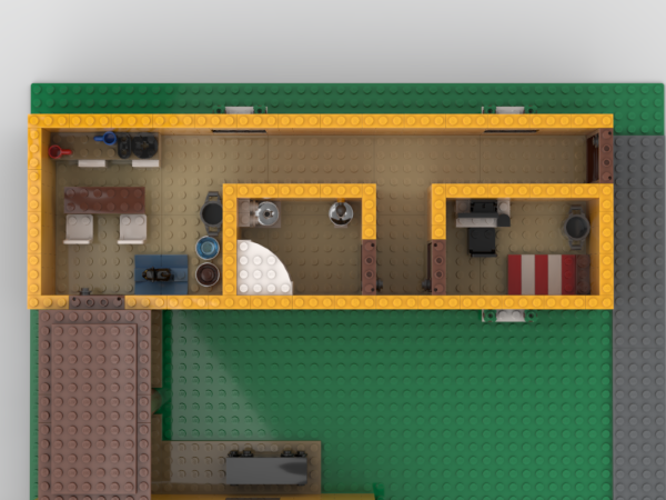 LEGO MOC Minifig scale house with interior by Jerrycica1 | Rebrickable ...
