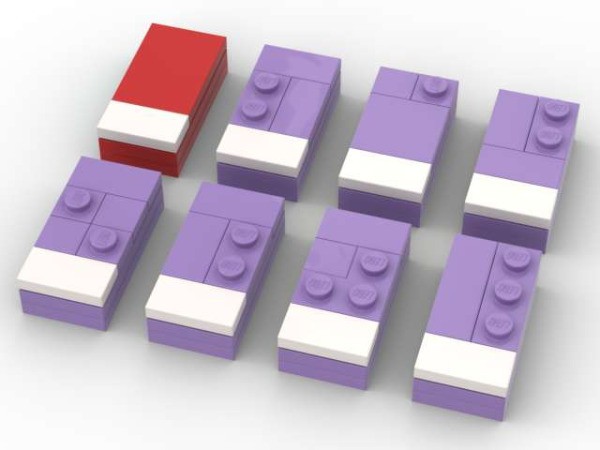 LEGO MOC 8 missing Braille Bricks by Andreas_Eldh | Rebrickable - Build ...