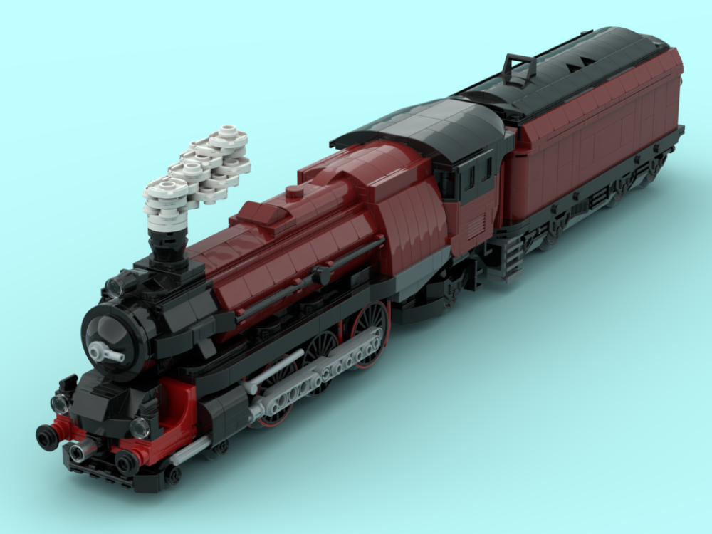LEGO MOC-233930 LMS Princess Royal 6201 Princess Elizabeth train by bo ...