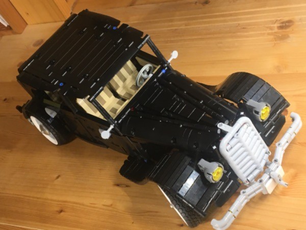 LEGO MOC Citroën Traction (Rounded Trunk) by Nico71 | Rebrickable ...