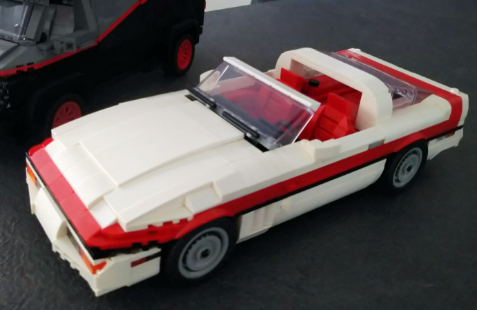 LEGO MOC 1:18 Corvette C4 by Double_U_Bricks | Rebrickable - Build with ...