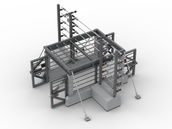 LEGO MOC JP Helipad Gate (Gate Only Version) by JP_Brick | Rebrickable ...